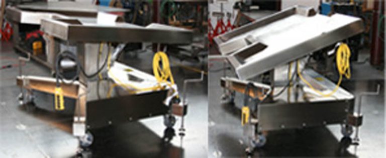 Gyver Industries HNT 544 Portable Necropsy Table - Gyver Industries